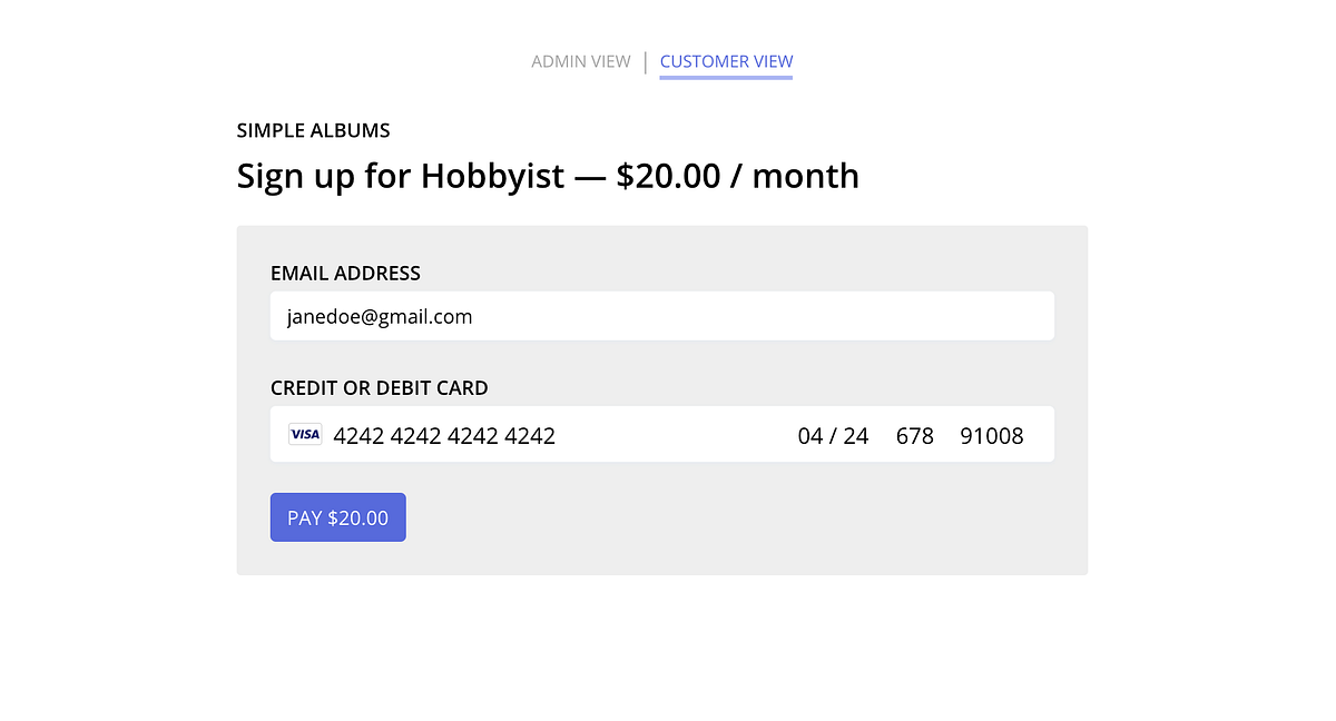 Creating Monthly Recurring Subscriptions in Stripe using Node.js (Part 3) | by Amy Sitwala ...