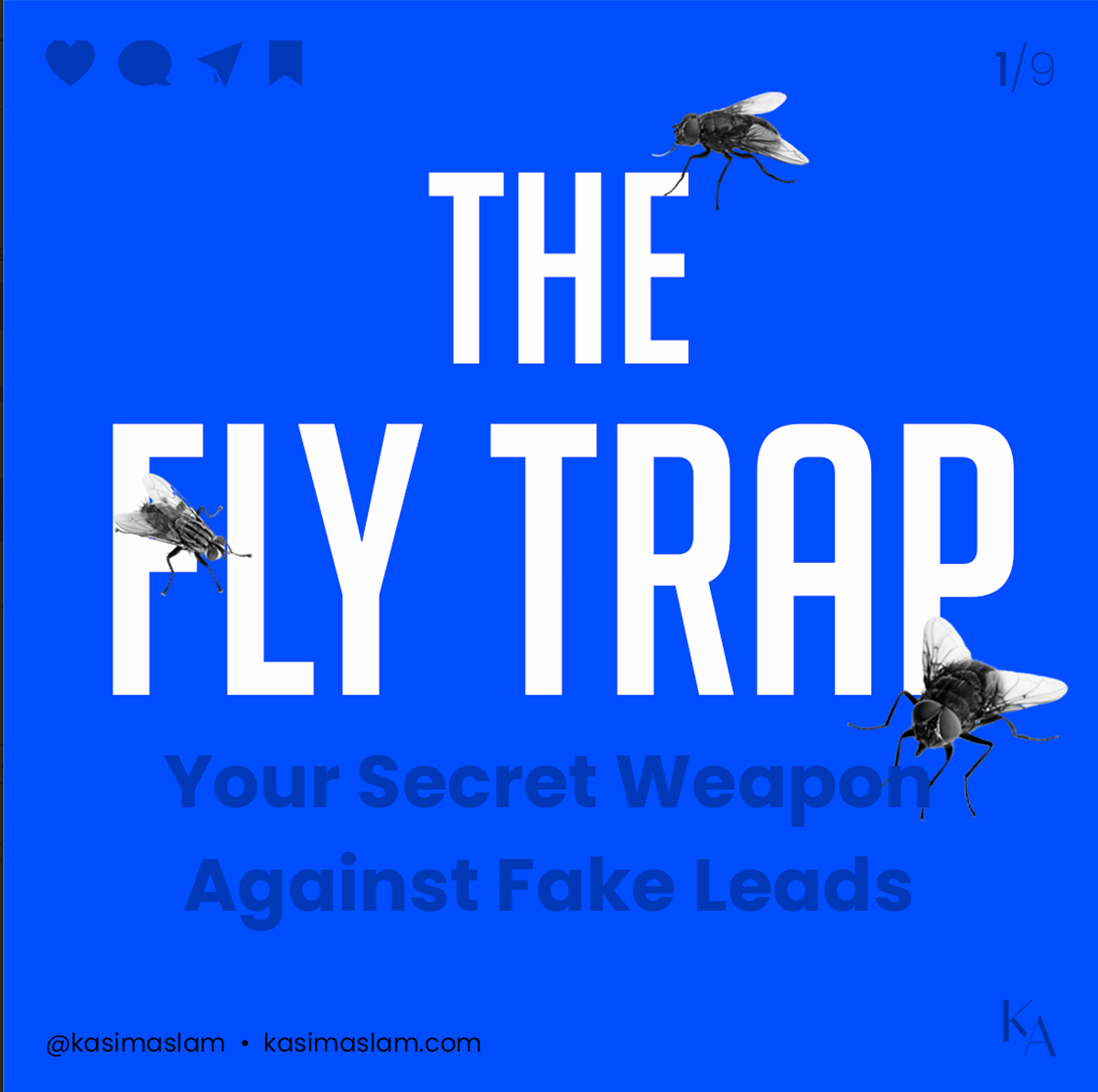 The Fly Trap: Your Secret Weapon Against Fake Leads | by Kasim Aslam ...