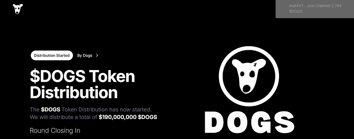 🐶 DOGS AIRDROP : $DOGS TOKENS , Date Launching + Price Prediction 💰 ...