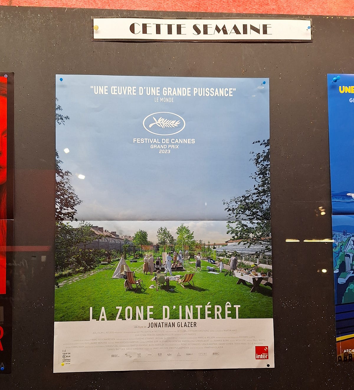 “The Zone of Interest” — that’s the title of the film I recently ... “The Zone of Interest” — that’s the title of the film I recently ...