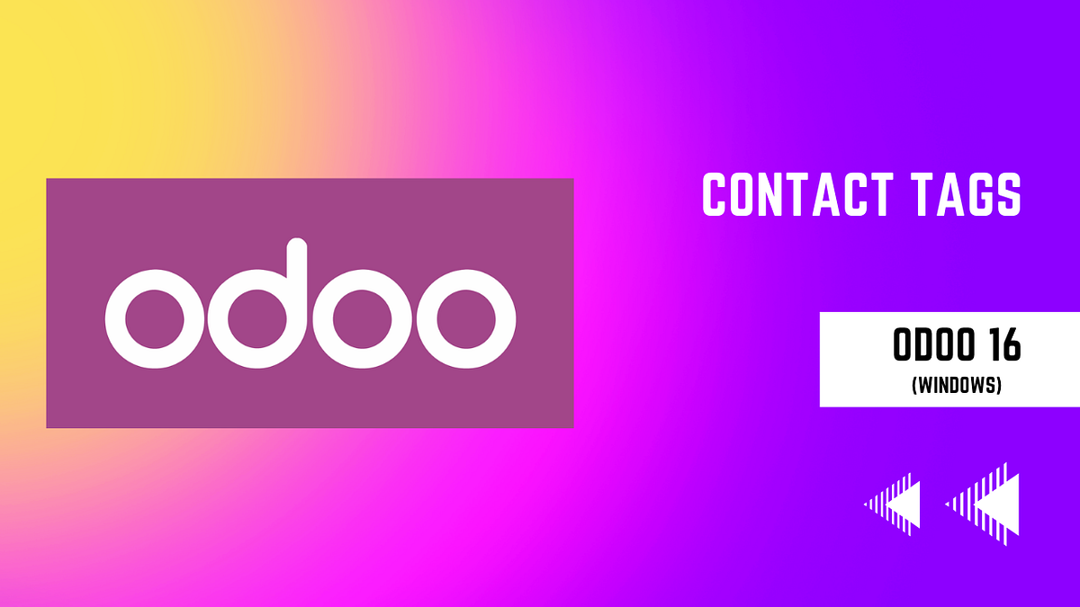Membuat Contact Tags pada Odoo 16 | by Rizky Anugerah Ramadhan | Medium