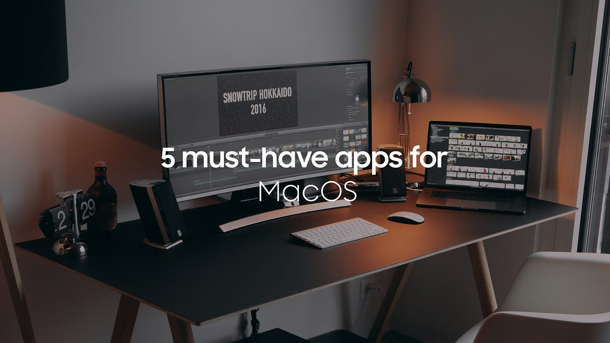 5 must-have apps for macOS. Alfred: Alfred is a powerful… | by afb.design | Medium