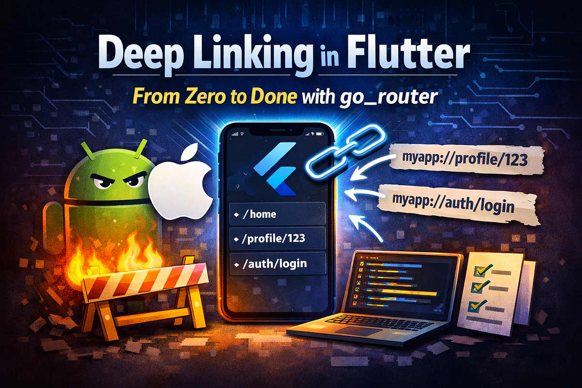 Deep Linking in Flutter From Zero to Done (go_router) | by Jack Henry ...