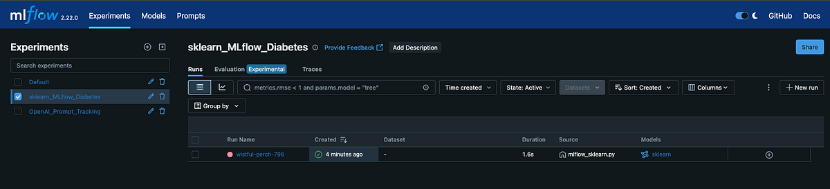 Tracking AI Experiments with MLflow: From Scikit-learn to GPT-4o | by Sobhan Hota | Jun, 2025 ...
