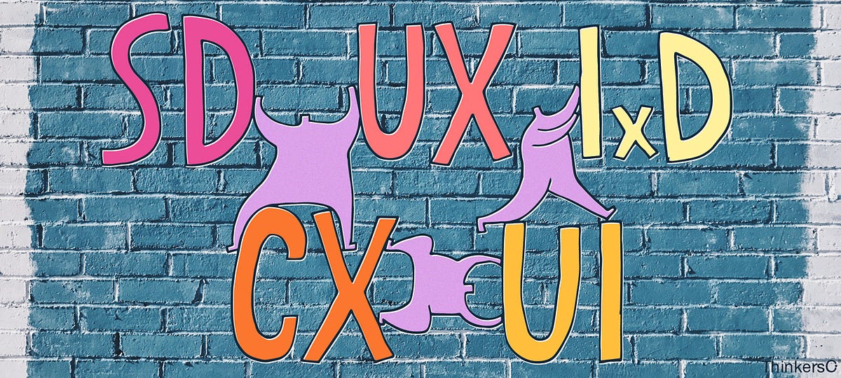 SD, CX, UX, UI, IxD y sus diferencias | by Thinkers Co | Medium