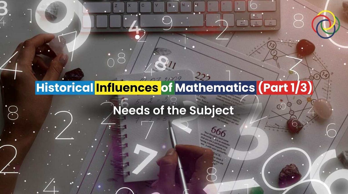 Historical Influences of Mathematics (Part 1/3) | by internationalmaths ...