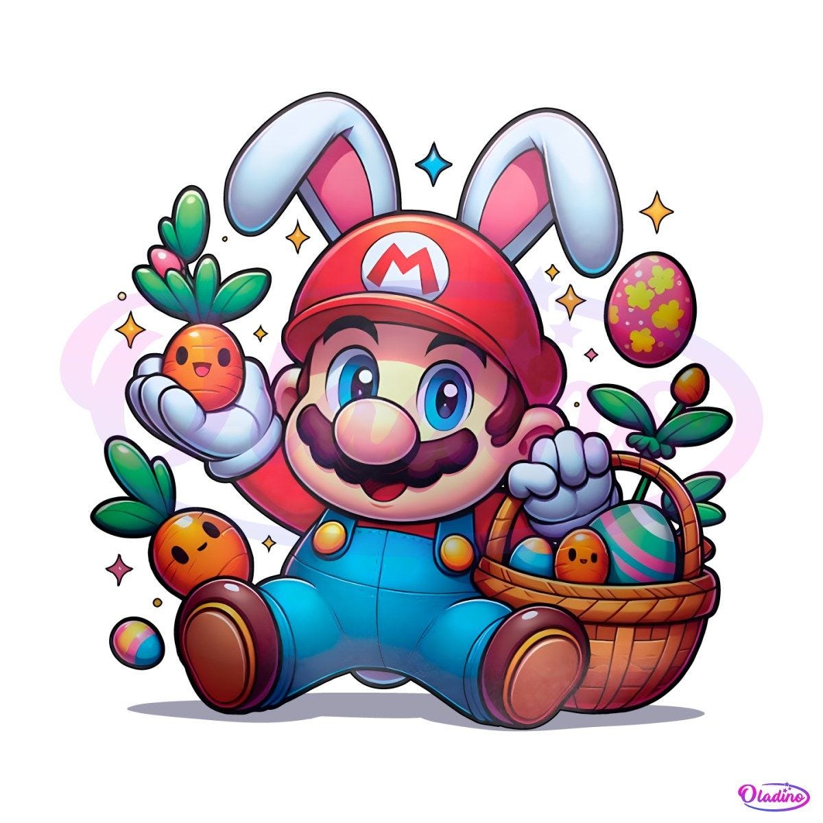 Funny Easter Super Mario Cartoon PNG - Matthew Davis - Medium