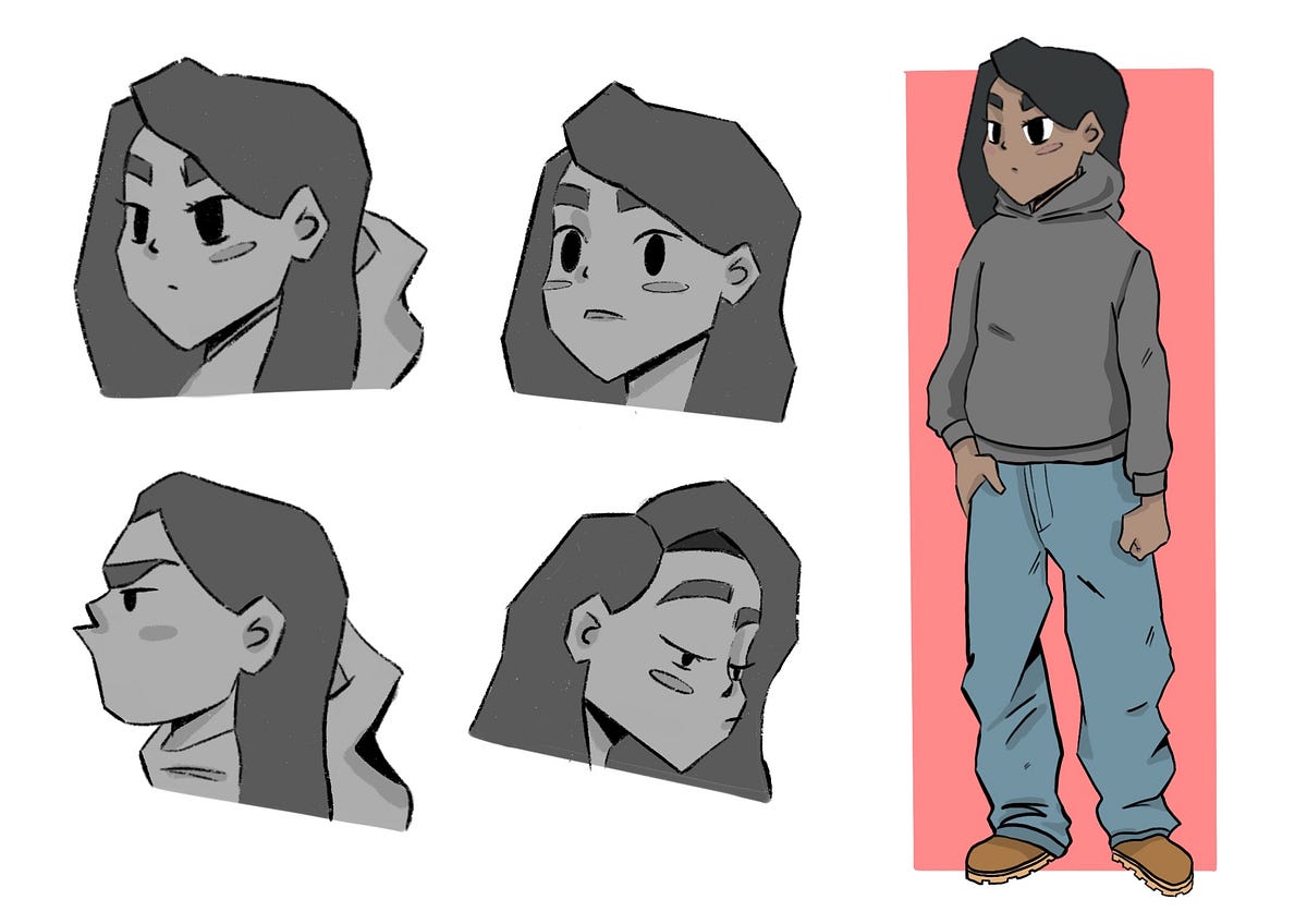 WEEK 4 – FINAL DESIGN CHARACTER | by Dane Bernardino | Medium