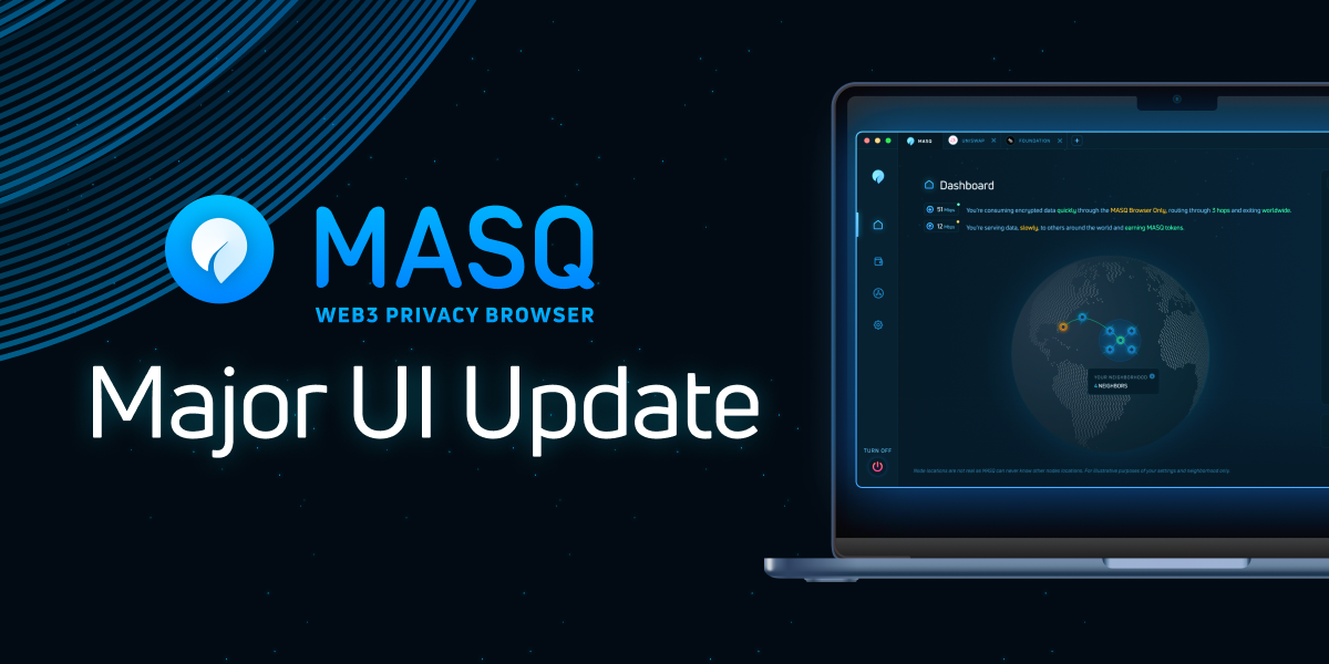 MASQ App: Major UX Update. Progress, they say, always brings new ...