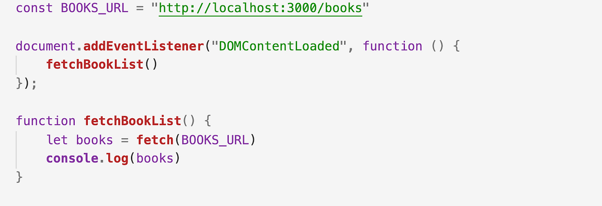 JavaScript — Intro to Fetch API. With JavaScript when we reach out and ...