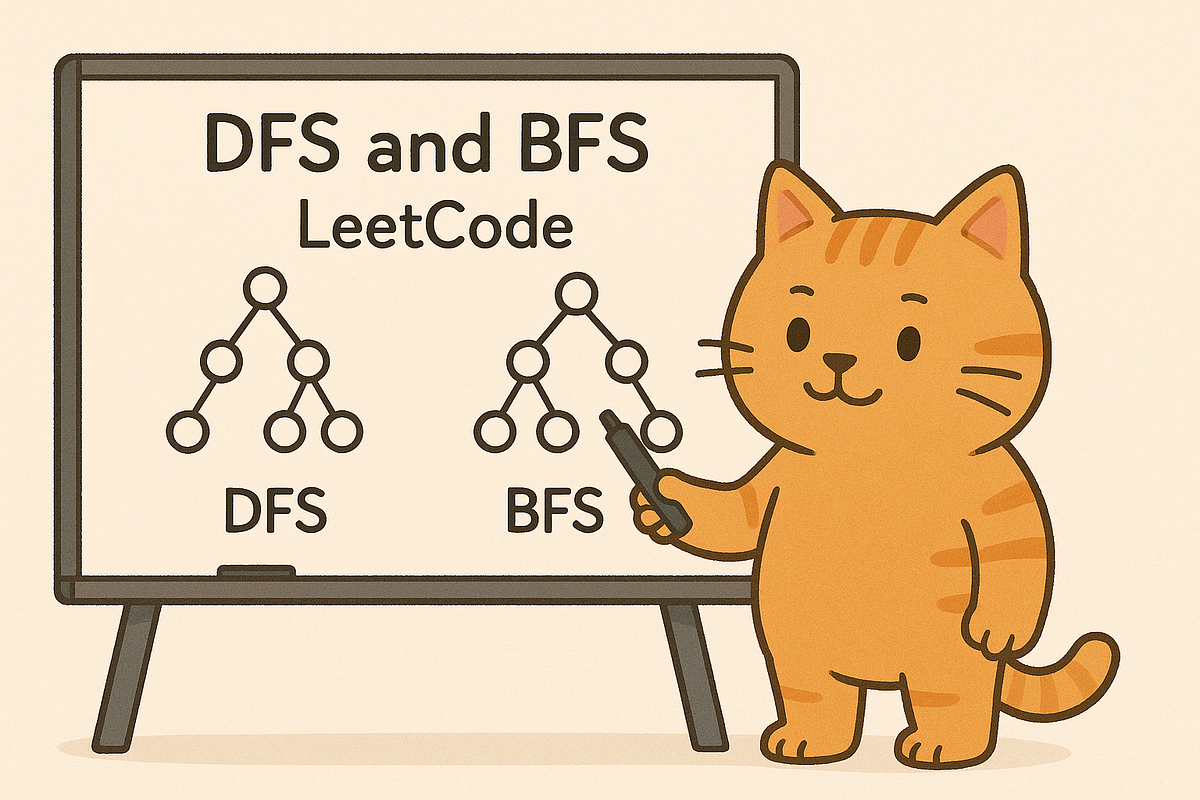 (Leetcode) DFS & BFS, from Paws-on Intuition to Practice — Part I | by BlueButterfly | May, 2025 ...
