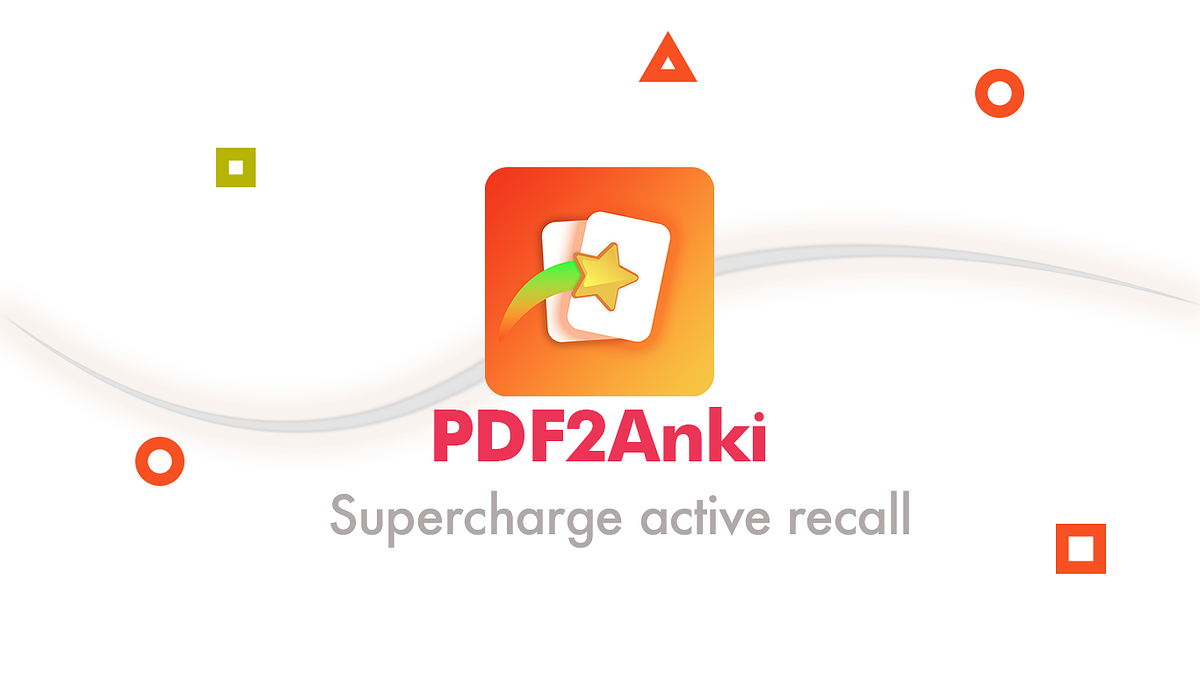 “Pdf2Anki: An AI-Powered Tool For Streamlining Active Recall Learning” | by PDF2Anki | Medium