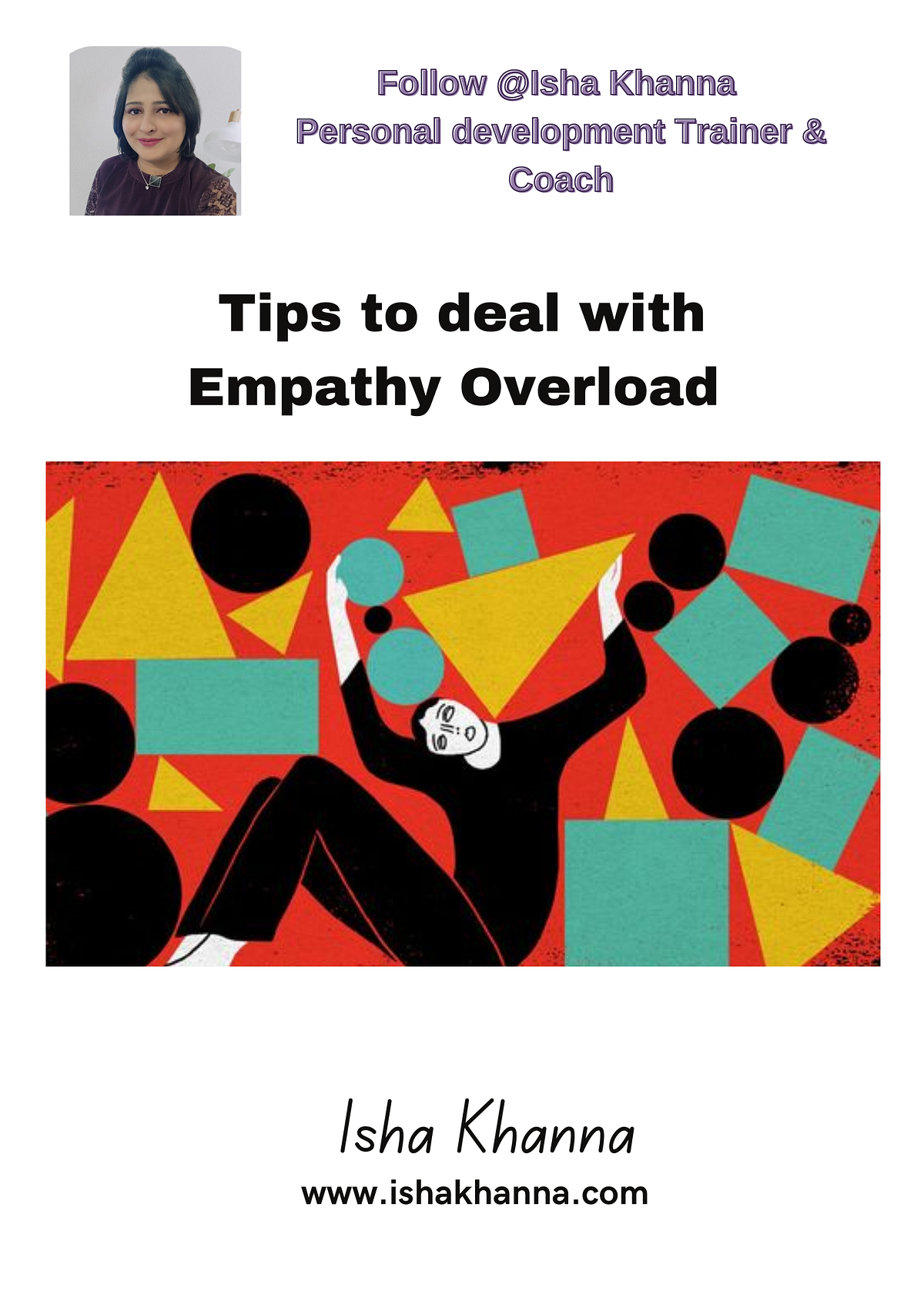 Tips to deal with Empathy Overload | by Isha Khanna🌄🏆🥇 | Jul, 2024 | Medium