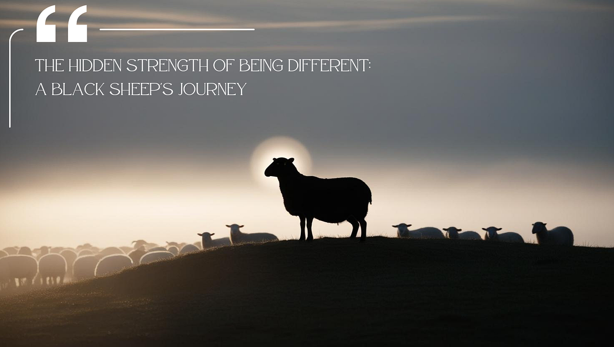The Hidden Strength of Being Different: A Black Sheep’s Journey to Self ...