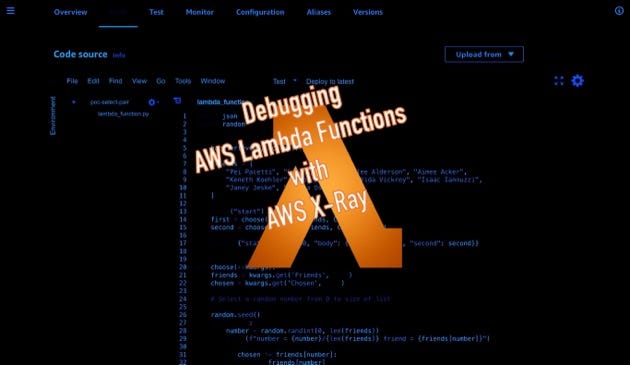 Debugging Aws Lambda Functions With Aws X Ray By Eden Hare Level Up
