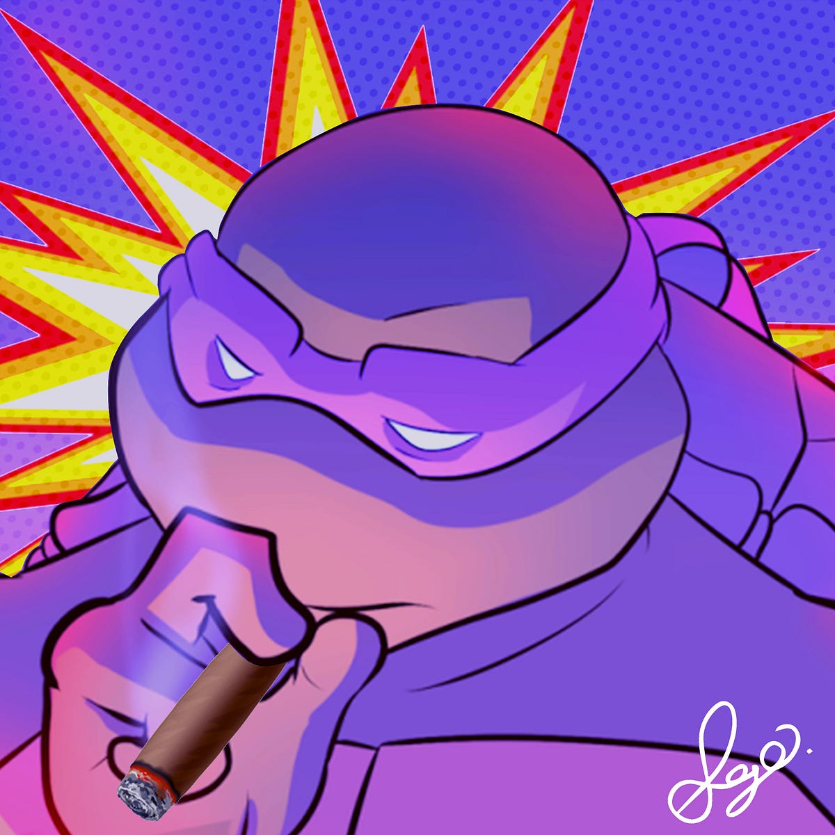 Ninja Turtle Godfather | Sean Go Art - Sean Go Art - Medium