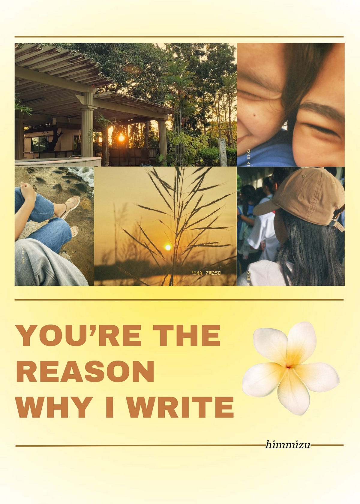 You’re the reason why I write. | by letters of a rose | Medium