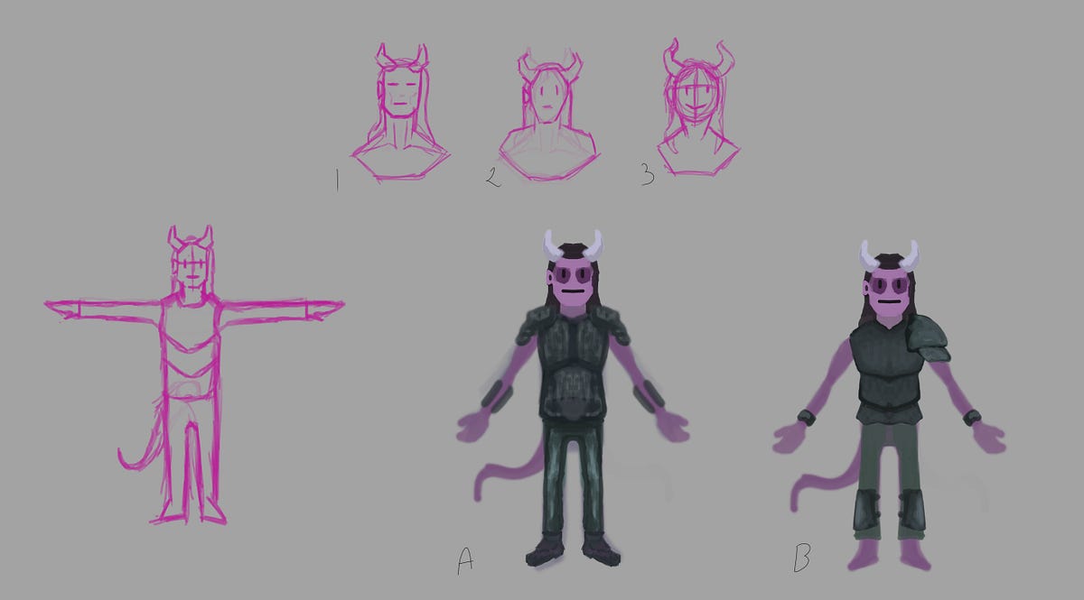 Character Design so far - Karol Slomka - Medium