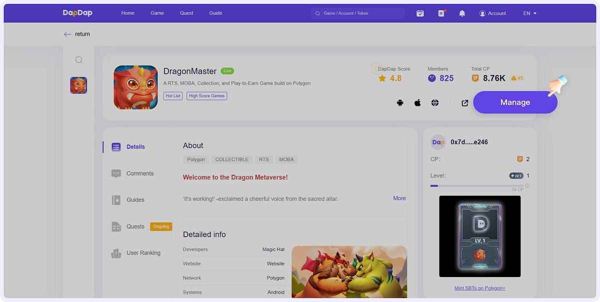 How to Create a Quest?. Step 1: You need to claim your game. | by ...