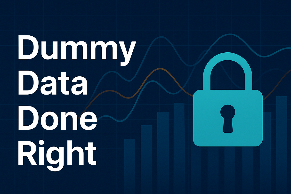 Dummy Data Done Right: Generate Realistic, Compliant Datasets for Any Use Case | by Austine ...