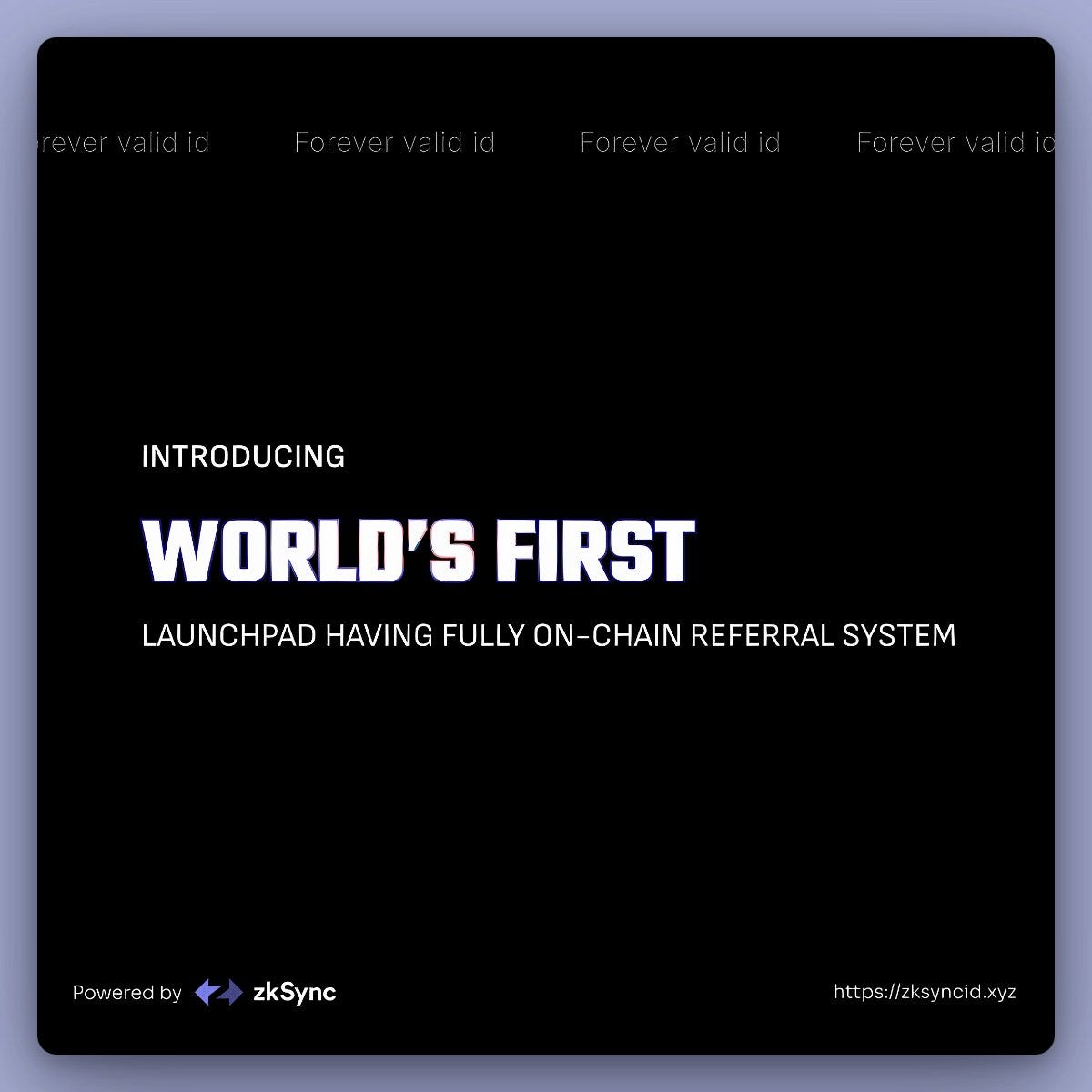 zkSync ID Launches World’s First On-Chain Referral System: A New Era in ...