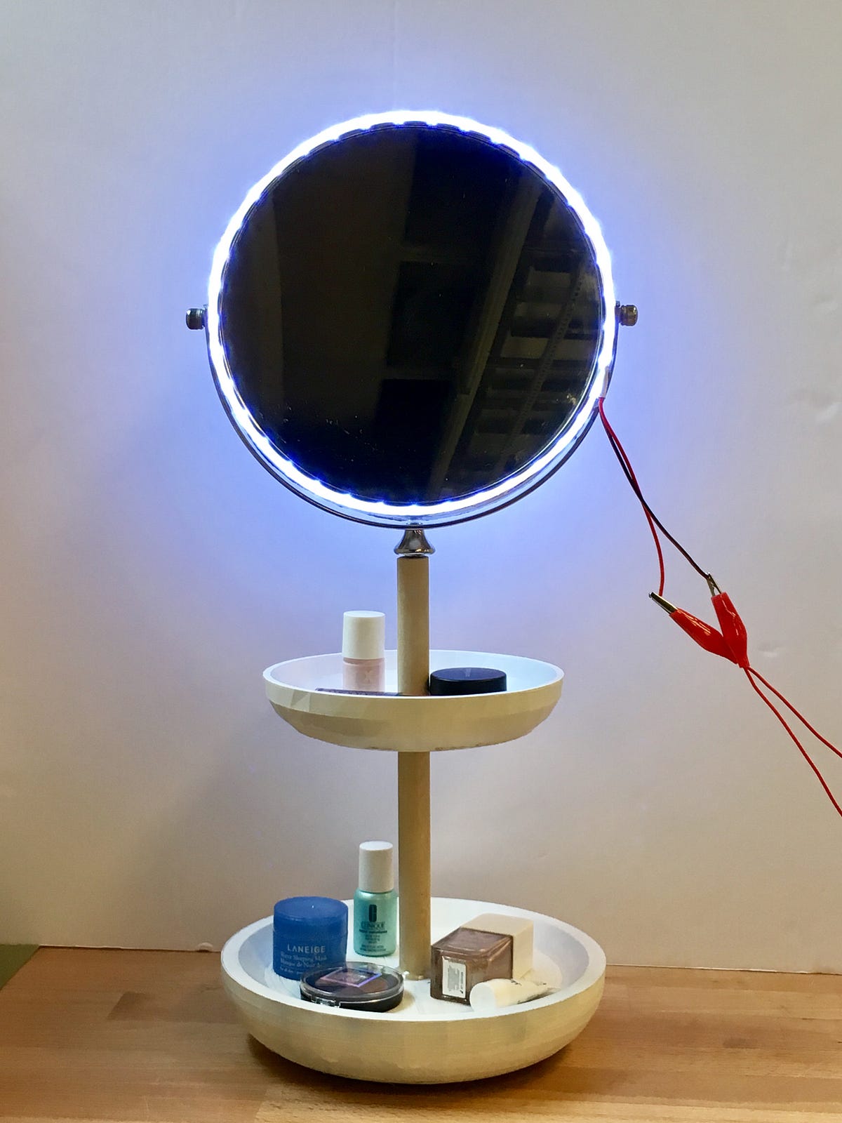 Lit Makeup Mirror. UX Prototyping Final | by Mackenna Lees | Medium