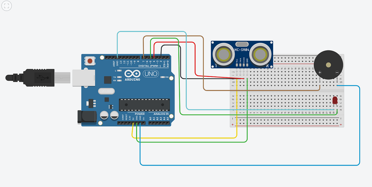 Simple Security System using Arduino Ultra Sonic Sensor - Kaushika ...