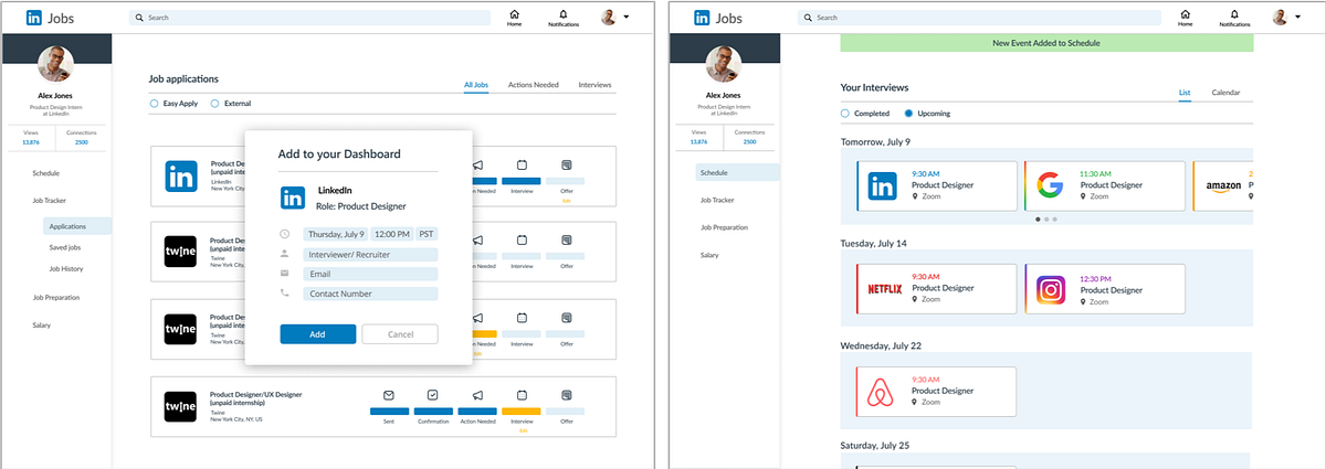 UX Case Study: Redesigning LinkedIn Jobs | by Pranati Rao | UX Planet