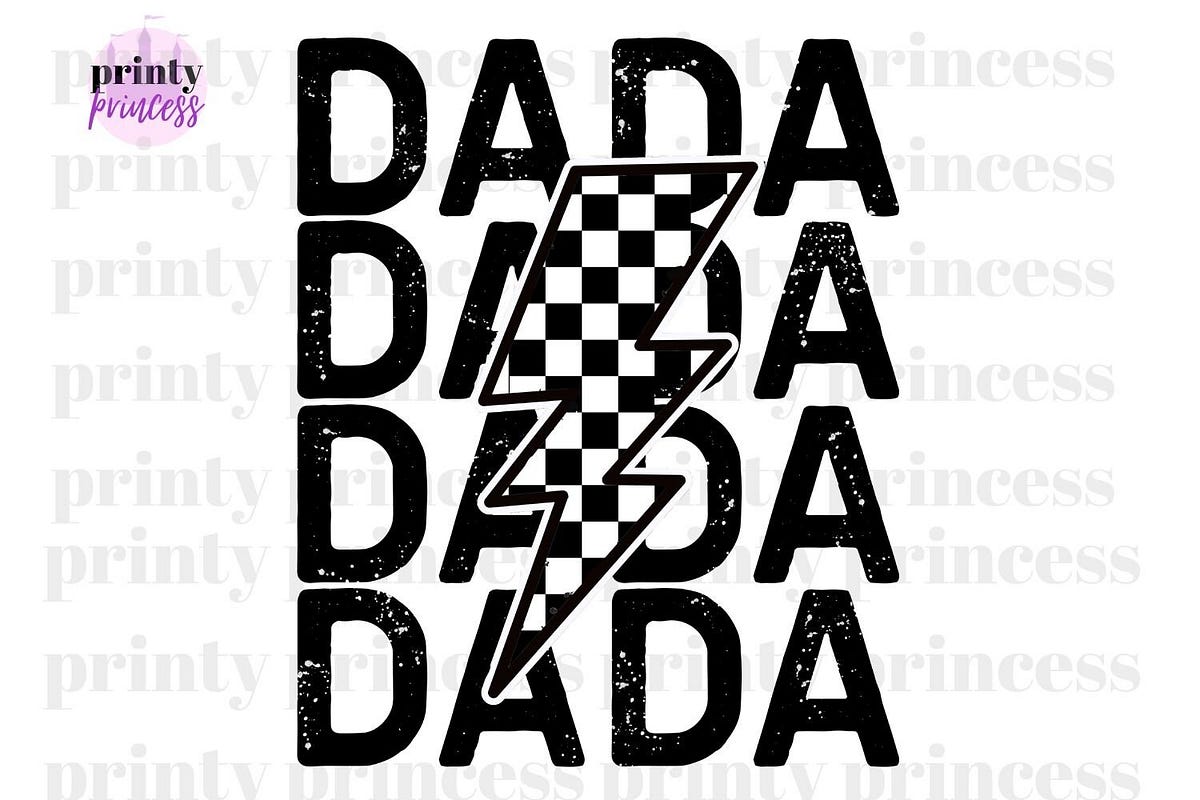 Digital Download Racing Dada Lightning Bolt Retro Distressed PNG ...