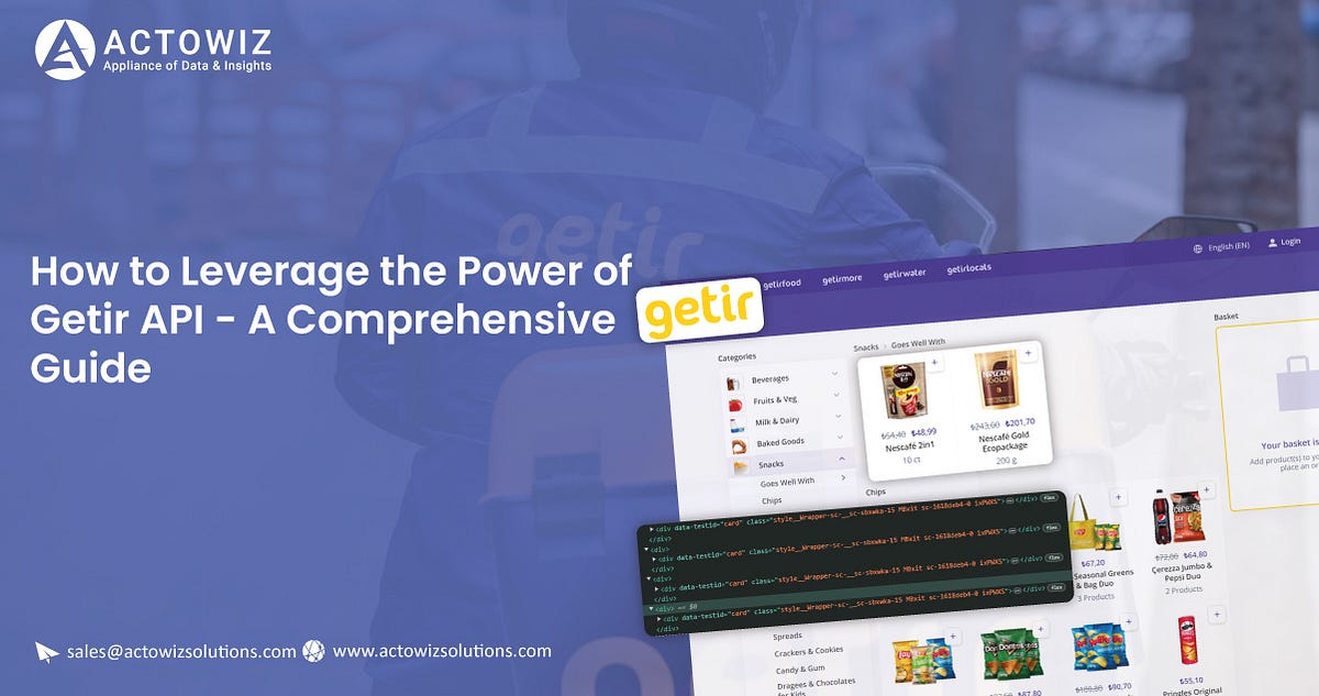How to Leverage the Power of Getir API — A Comprehensive Guide | by actowizsolutions | Apr, 2024 ...