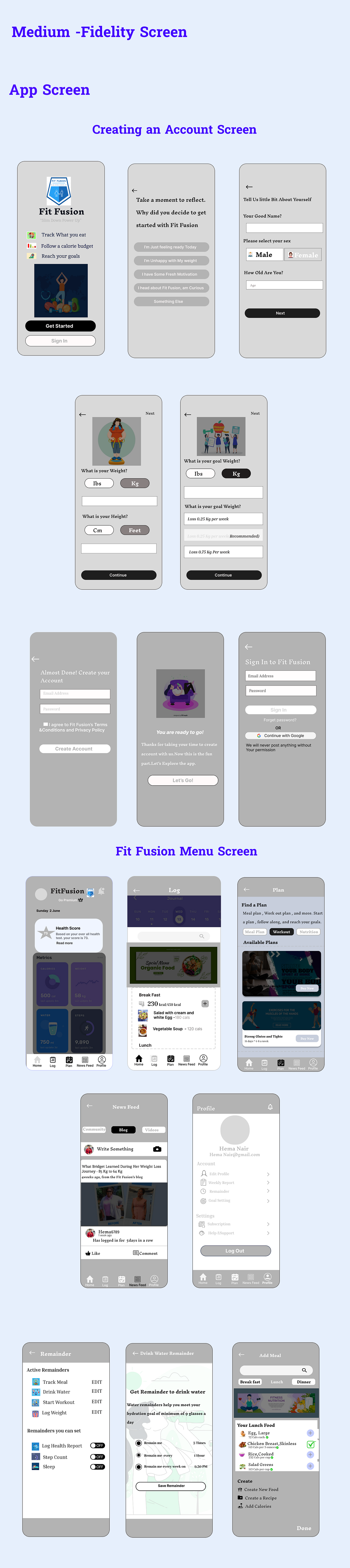 UX/UI Boot camp — Assignment - Syedfathima J - Medium