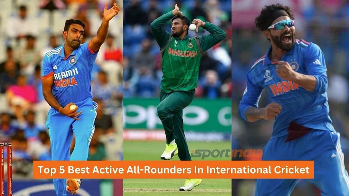 Top 5 Best Active All-Rounders In International Cricket | by Galla Om | Jan, 2024 | Medium