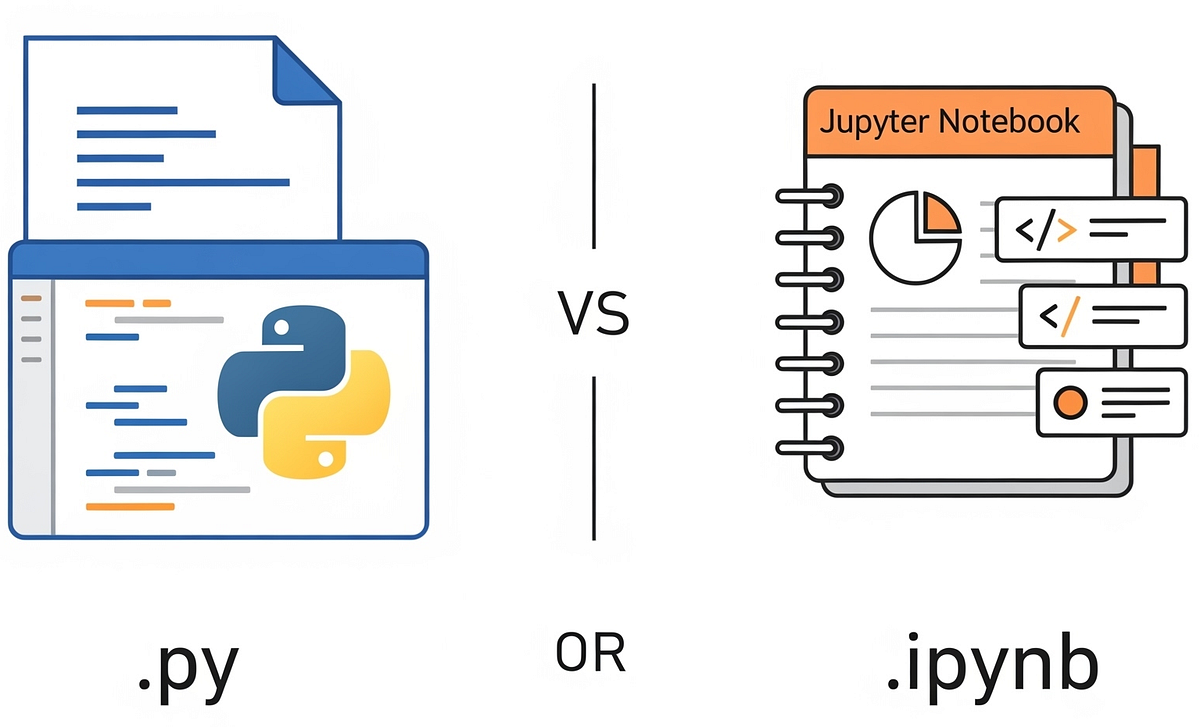 What Is the Difference Between .py and .ipynb? | by Rabail Zaheer | Medium
