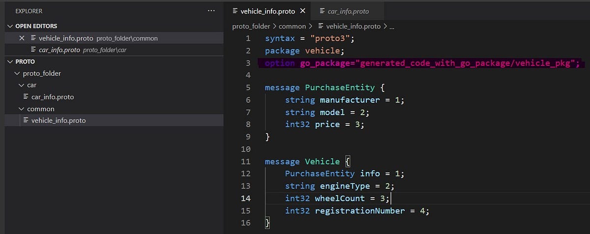 Part 1: Grpc Proto Code Generation Using Protoc for Message | by Vaisakh Rajagopal | Towards Dev