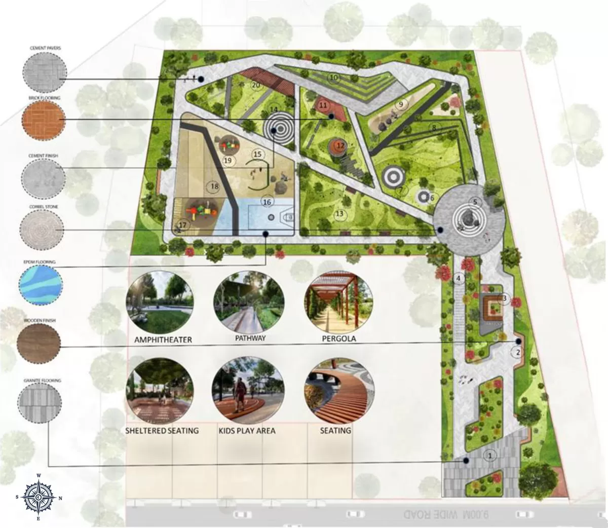 Gated community Plots in Sarjapur Road - MJR Opus - Medium