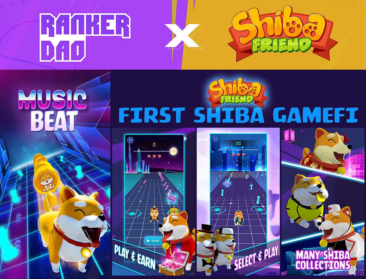 Shibafriend and RankerDAO are beta testing SHIBA MUSIC BEAT Game! | by ...