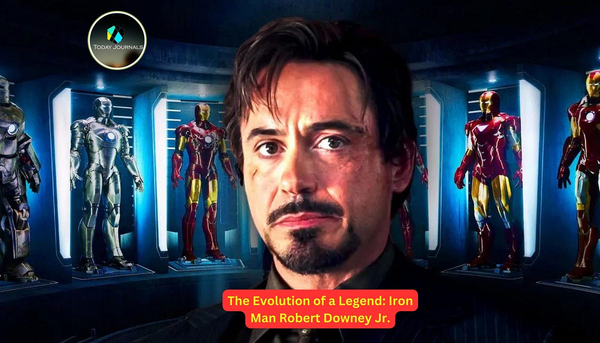 The Evolution of a Legend: Iron Man Robert Downey Jr. | by today ...