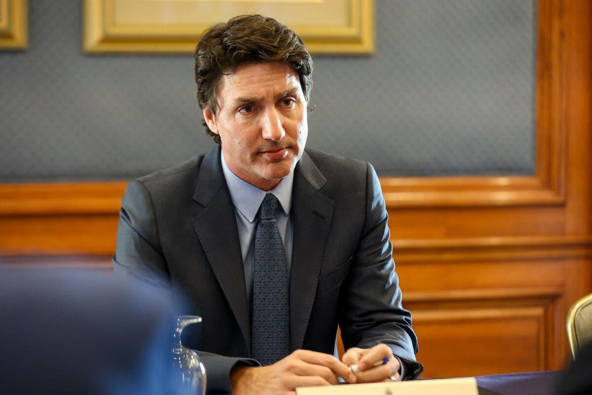 The Fall Of Justin Trudeau. Photo Of Justin Trudeau At Free Trade… | by ...
