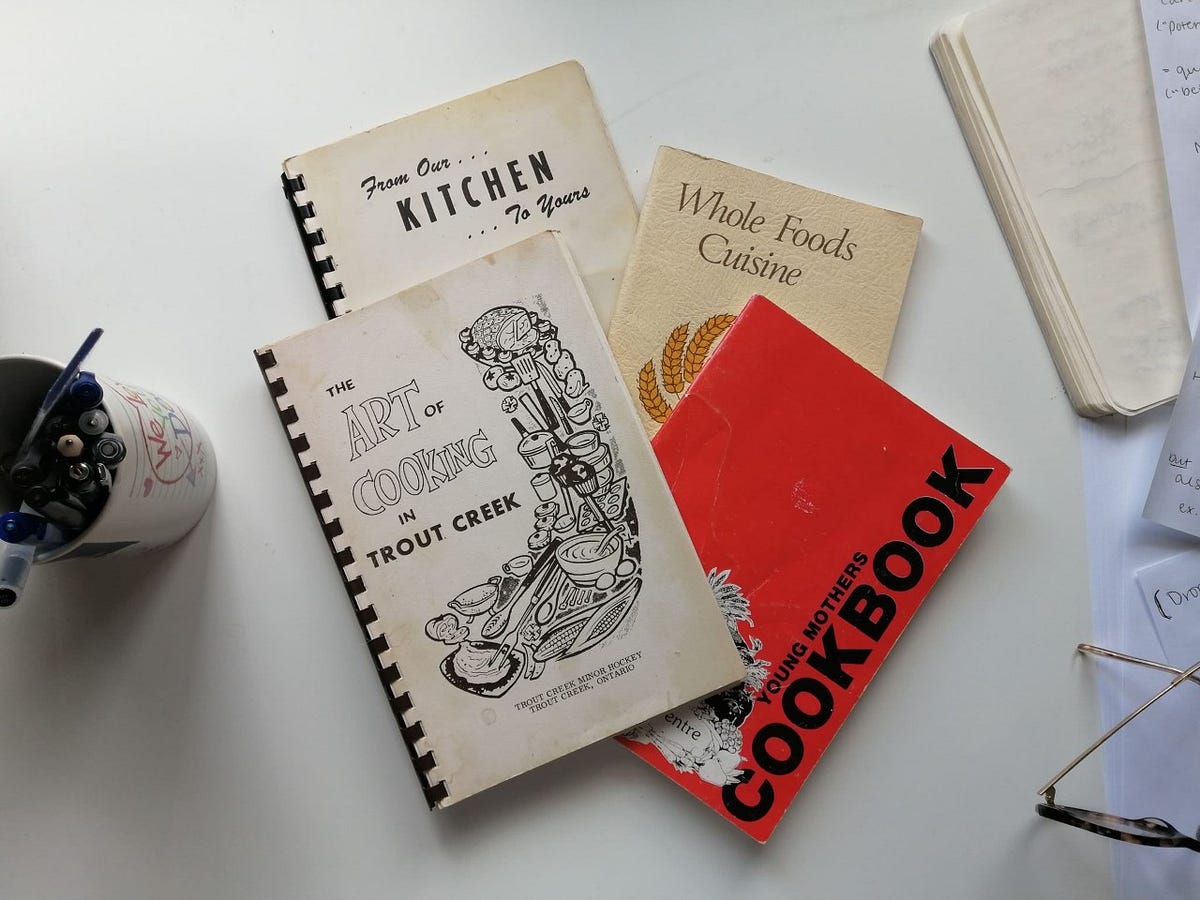 Cooking from the past: Using historical cookbooks to weather isolation ...