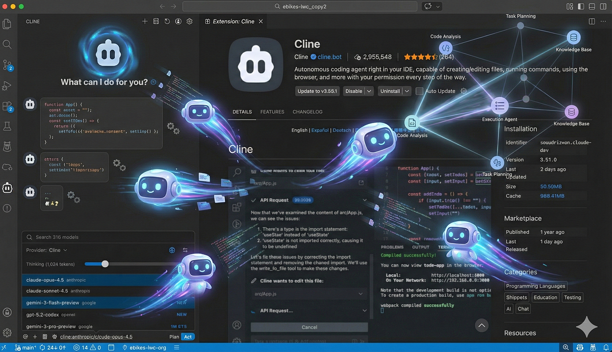 Inside Cline: How Its Agentic Chat System Really Works | by Flora Lan ...