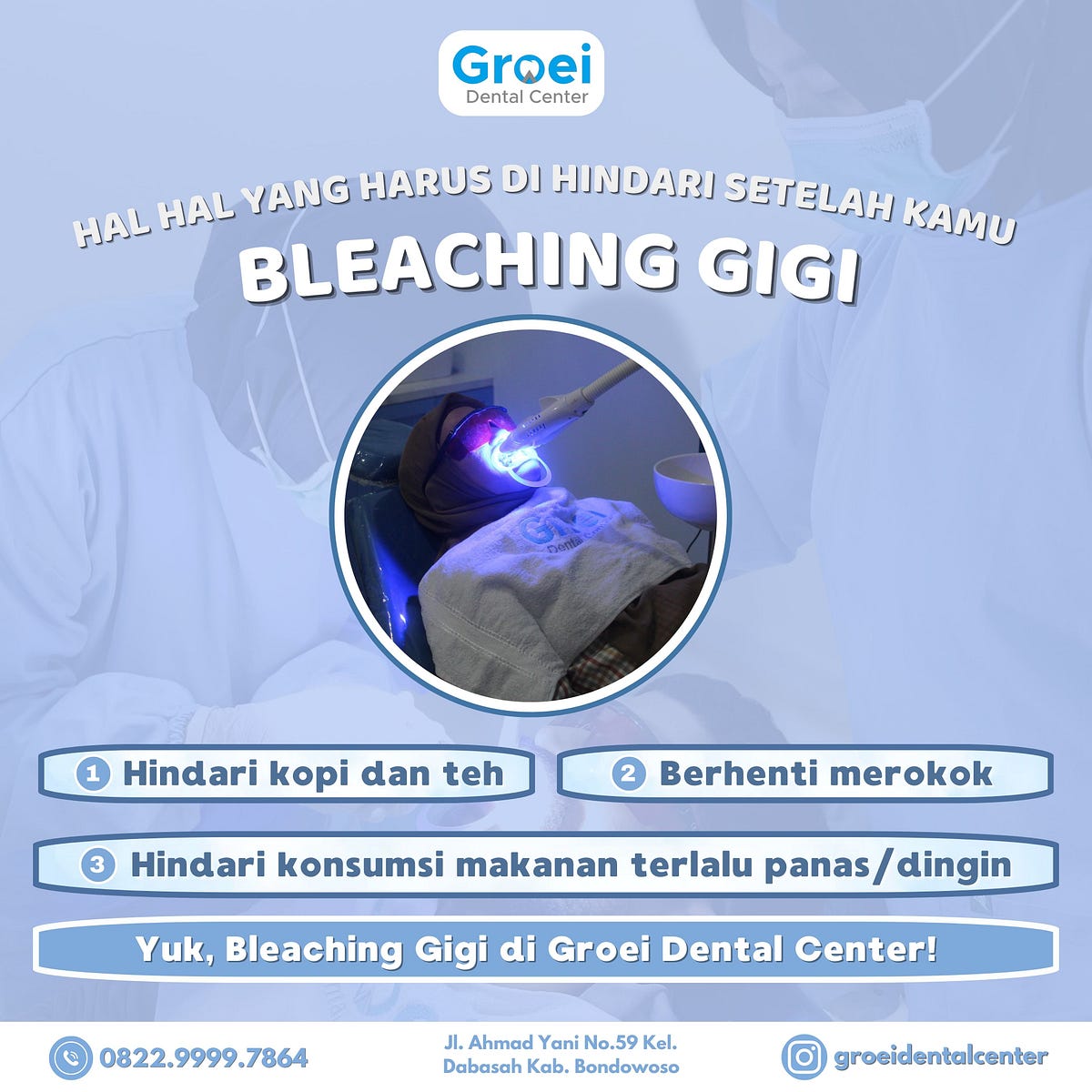 Bleaching gigi. Untuk menjaga hasil bleaching gigi… | by Groei Dental ...