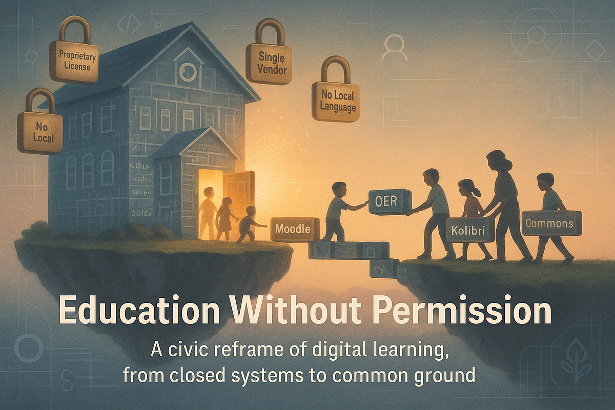 Education Without Permission: How Open Source Tools Can Rewire Learning ...