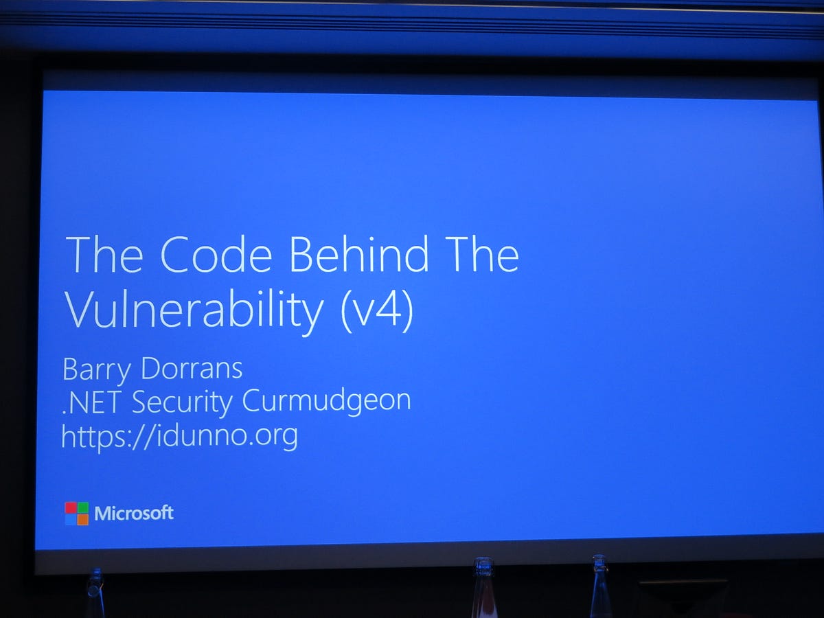The Code Behind The Vulnerabilty. At the Developer Developer Developer ...