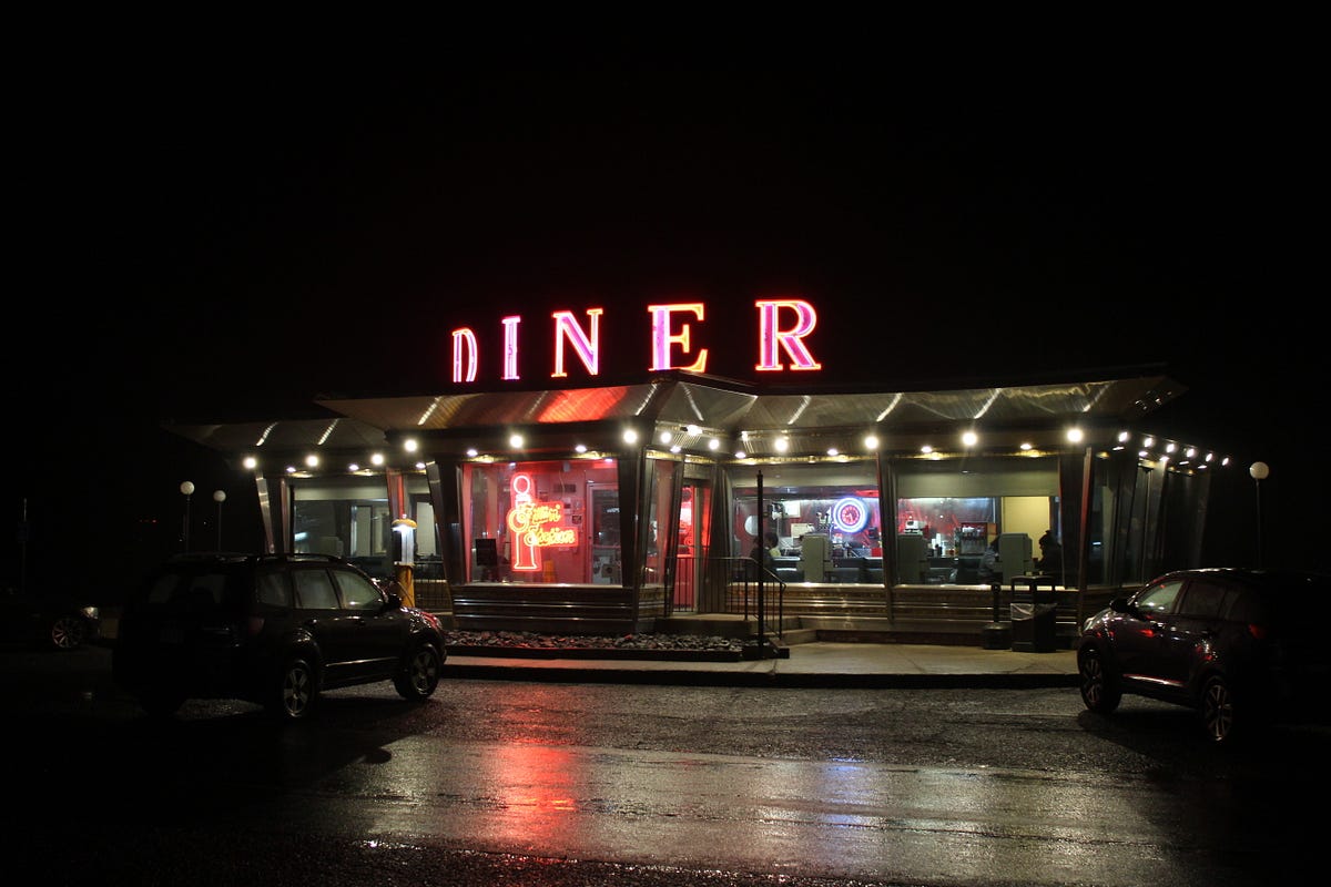 24-Hour Diner. All photos taken by Flynn Duffy | by Fmduffy | Medium