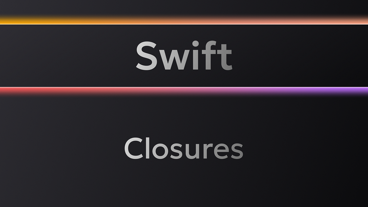 Closures in Swift: Closure 101 | iCommunity