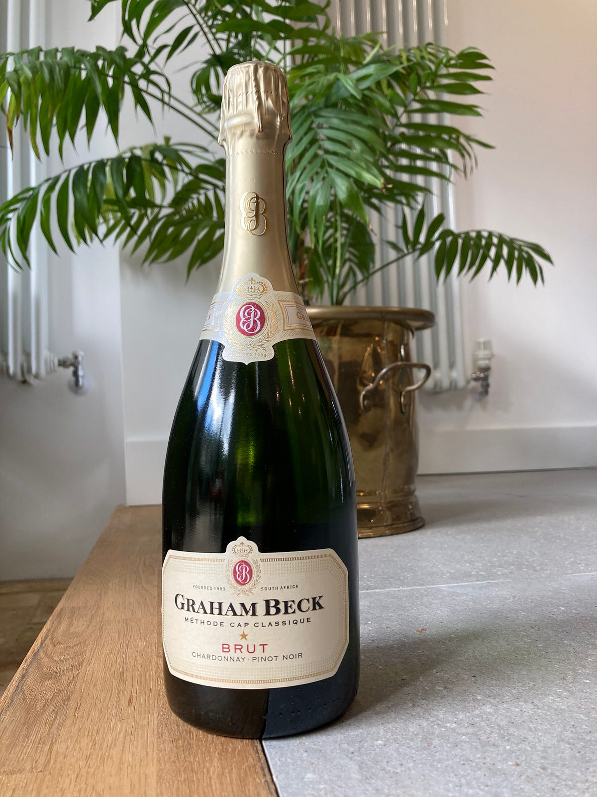Graham Beck Brut, South Africa. A Méthode Cap Classique sparkler from ...