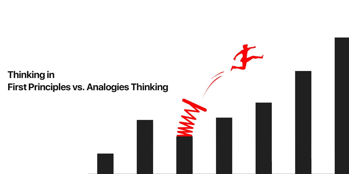 Thinking in First Principles vs. Analogies Thinking | by MyBizKid | Medium