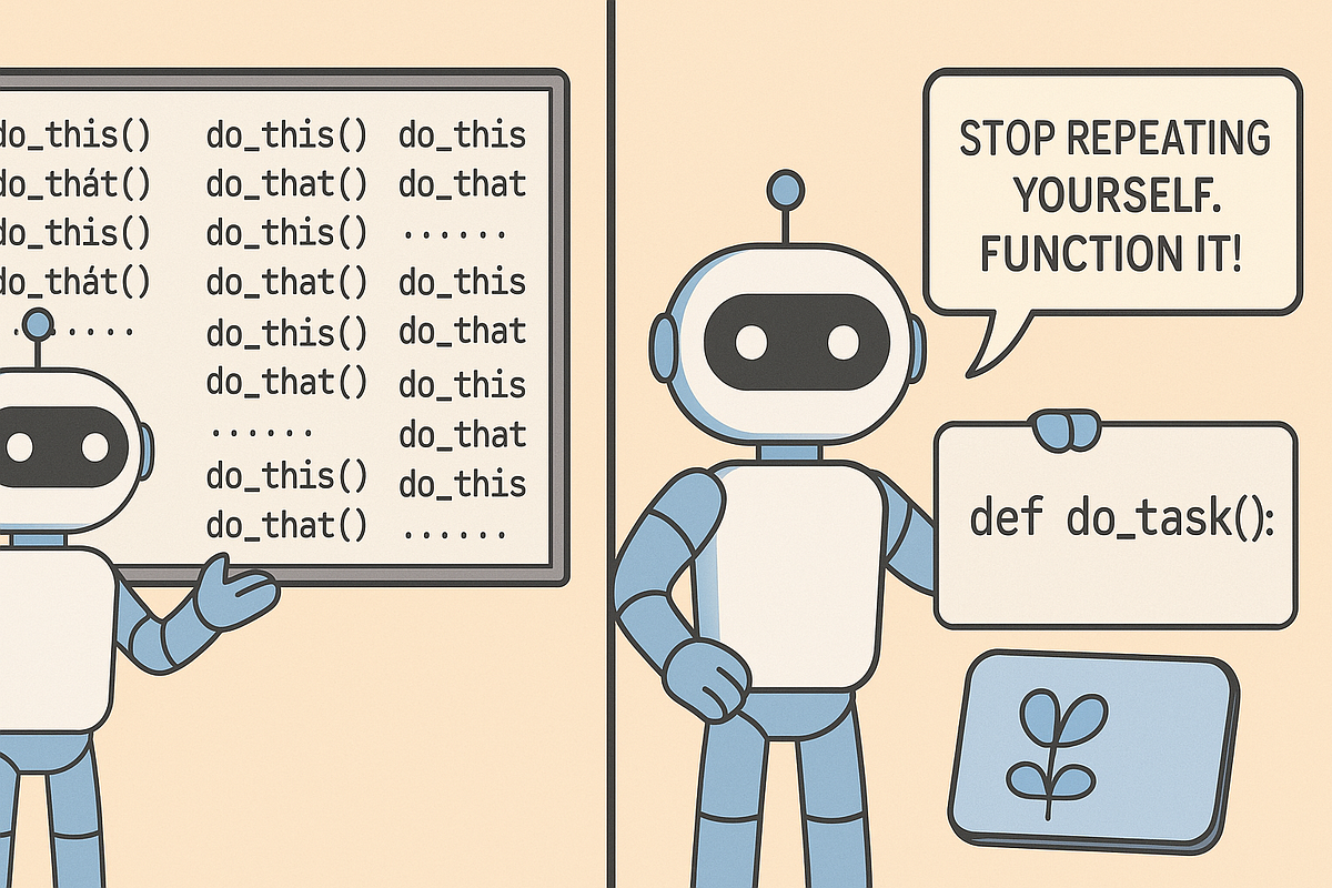 Python Lecture 12 Stop Copy Pasting Code Time To Learn Functions
