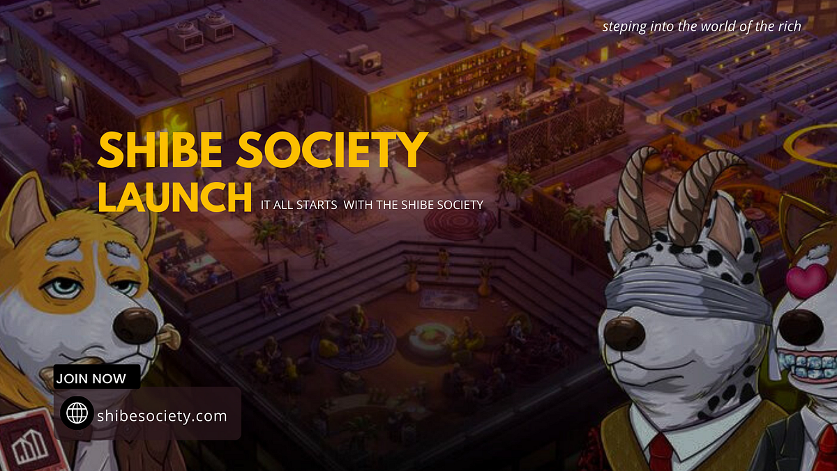 SHIBE SOCIETY LAUNCH. Shibe Society is a community-driven… | by Kingsley Luke | May, 2023 | Medium