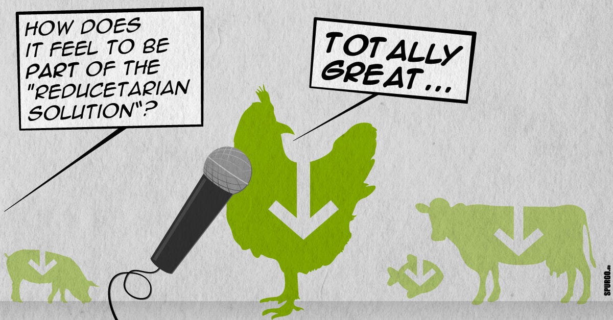 Reducing is a good thing. Reducing animals to food is not. | by SPURGO ...